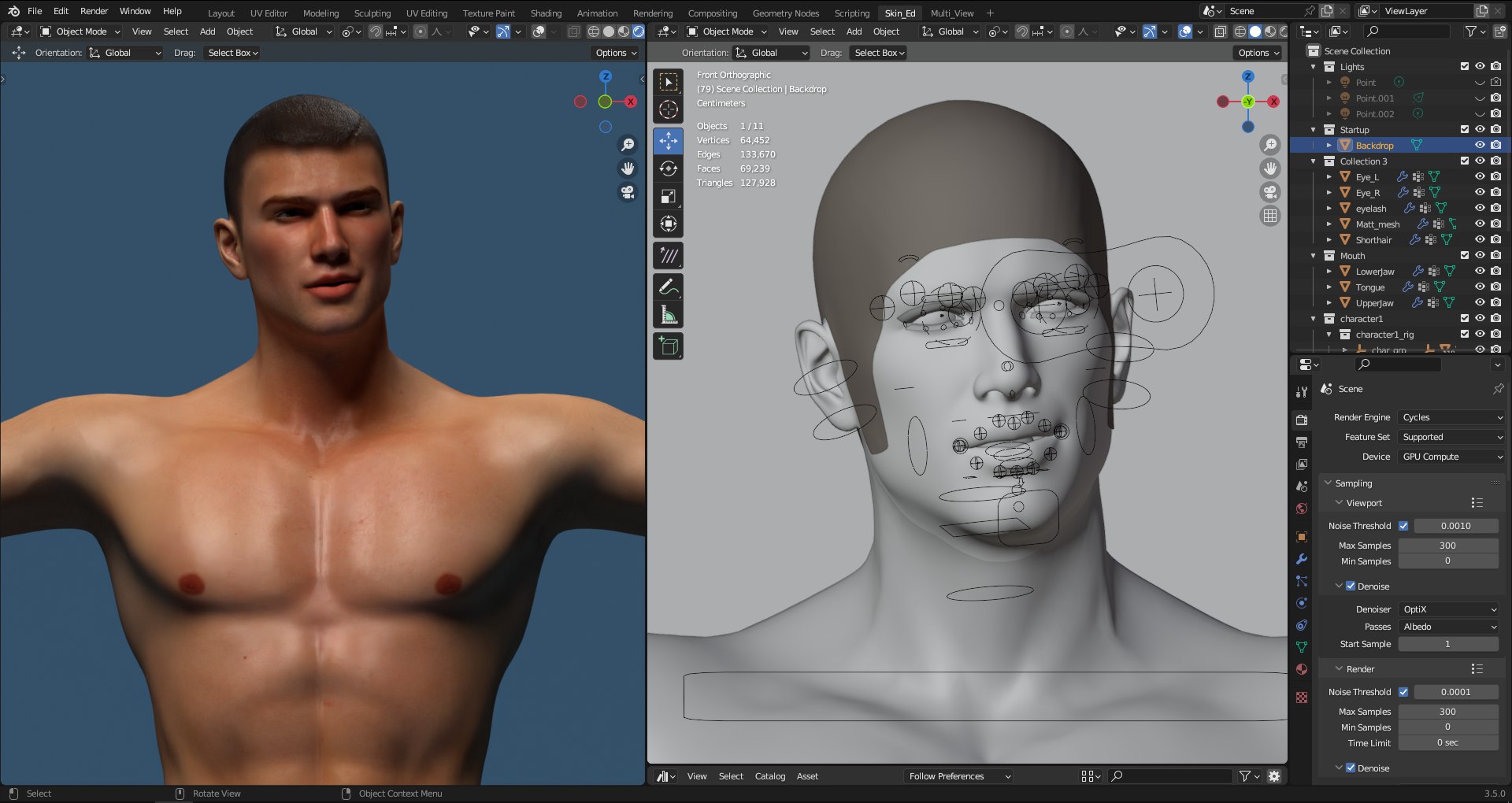 3D Realistic Man Game Ready Rigged Model - TurboSquid 2253351