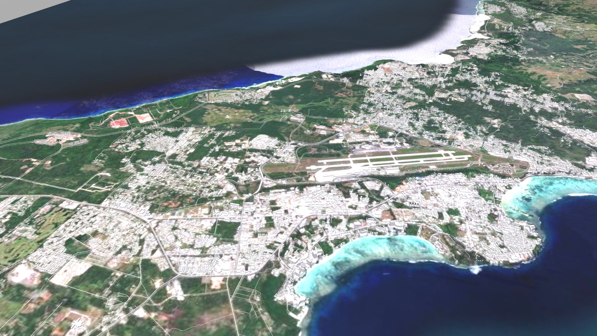 3D Guam Island USA Model - TurboSquid 1940330