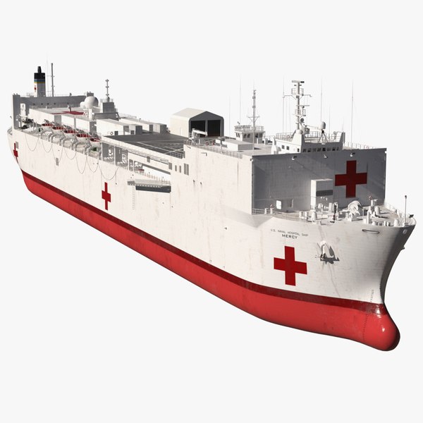3D navy hospital ship mercy - TurboSquid 1625724