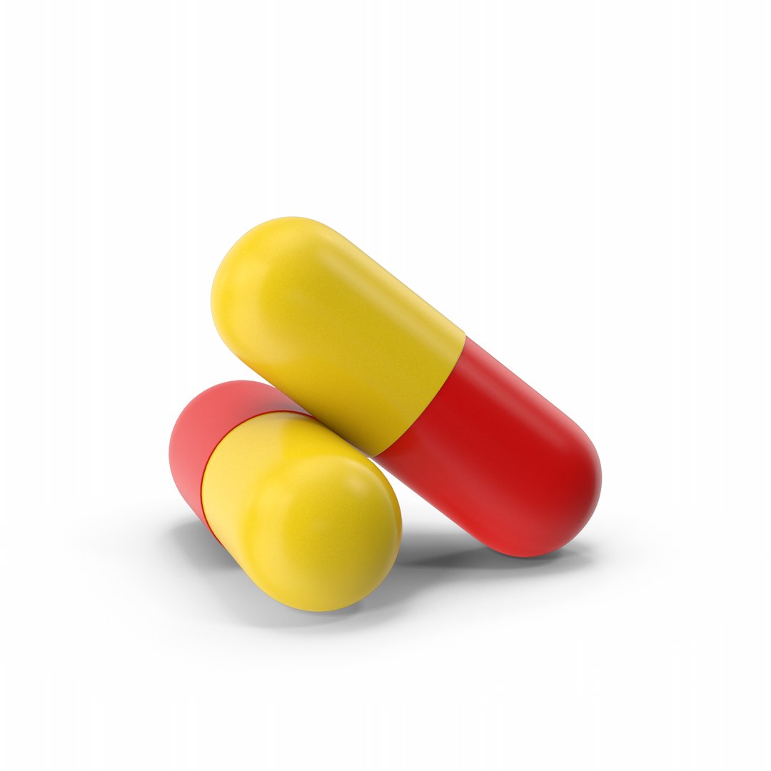 Pill Capsules 3D - TurboSquid 1938553