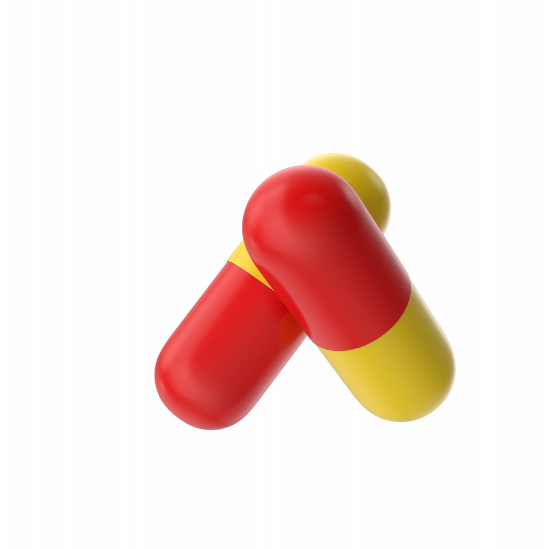 Pill Capsules 3D - TurboSquid 1938553