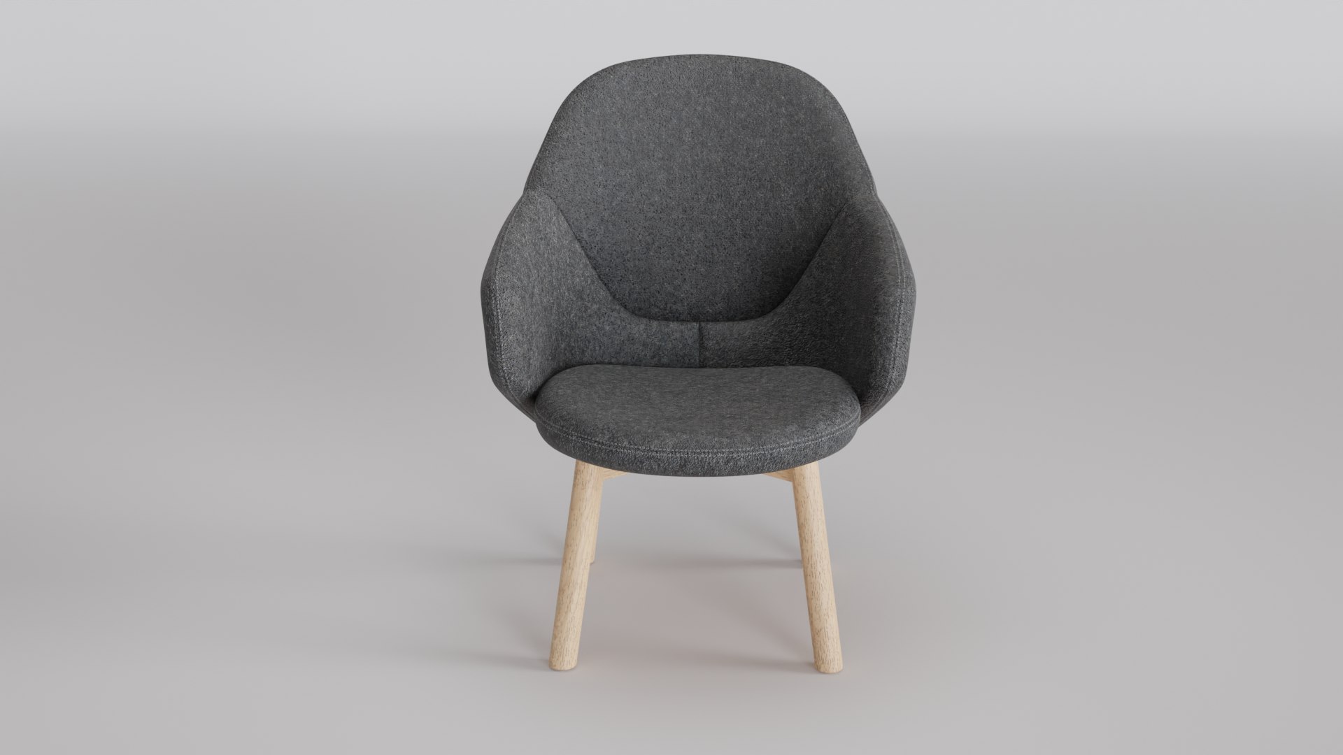 3D model Alba Lounge Armchair by Ton - TurboSquid 1752371