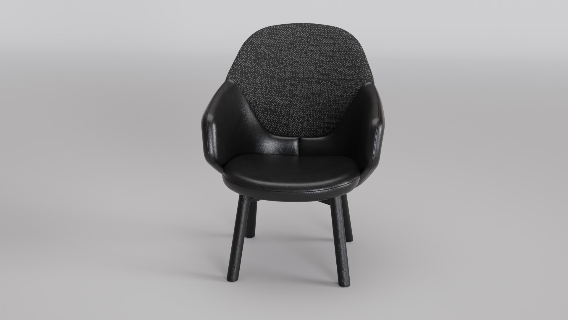 3D model Alba Lounge Armchair by Ton - TurboSquid 1752371