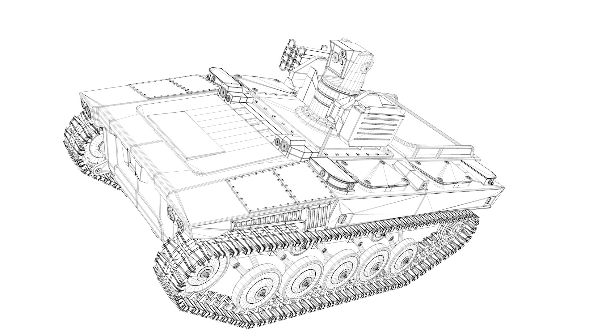 3D Model Marker Russian Military Robot - TurboSquid 2344000