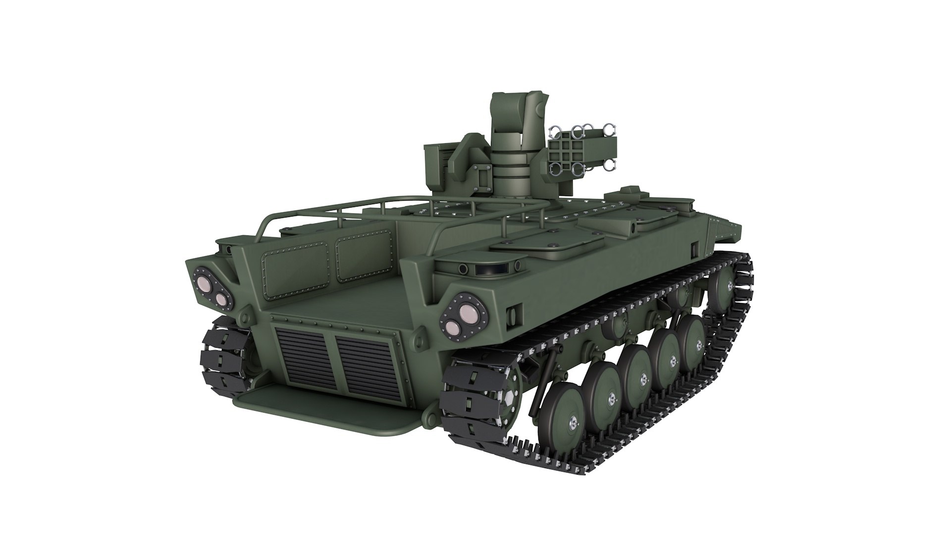 3D Model Marker Russian Military Robot - TurboSquid 2344000