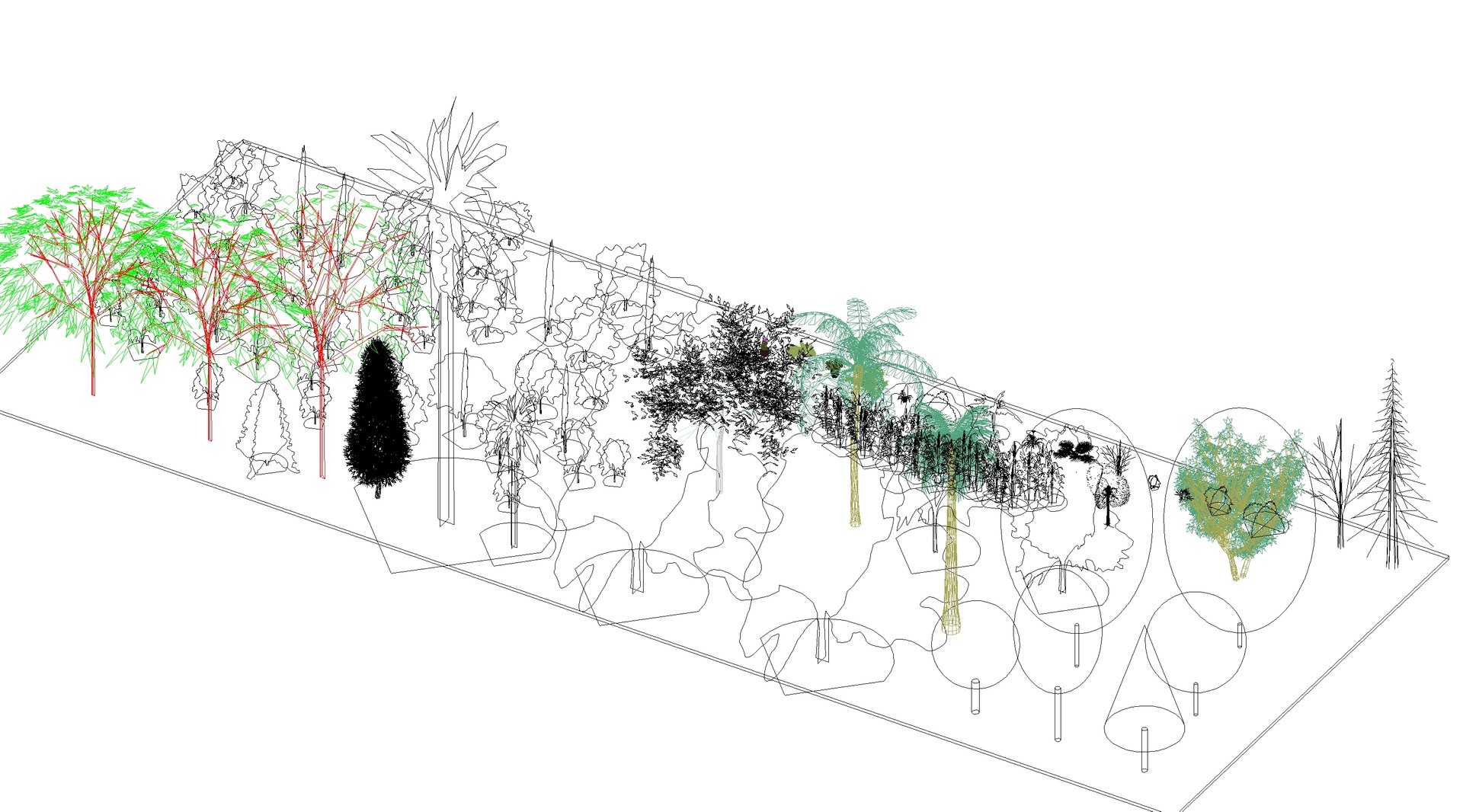 3D Tree Outdoor Landscape Revit Family - TurboSquid 2281173