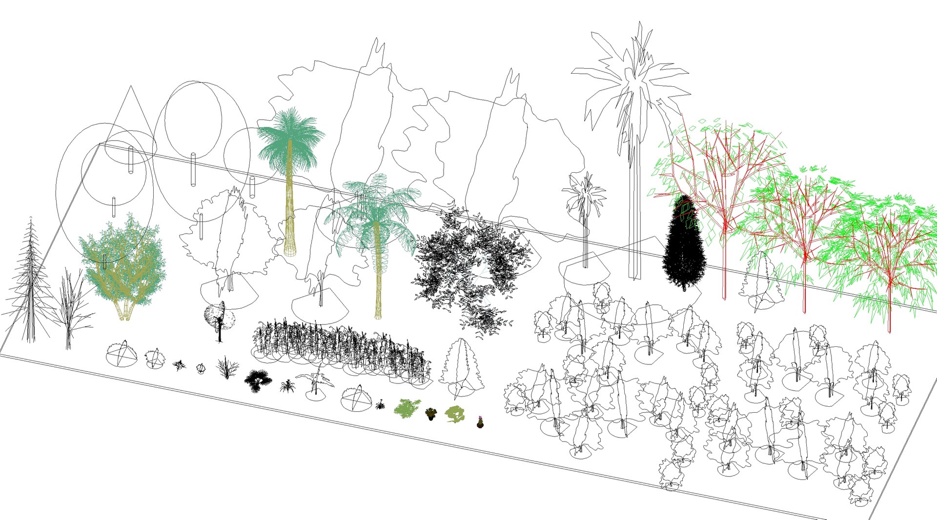 3D Tree Outdoor Landscape Revit Family - TurboSquid 2281173
