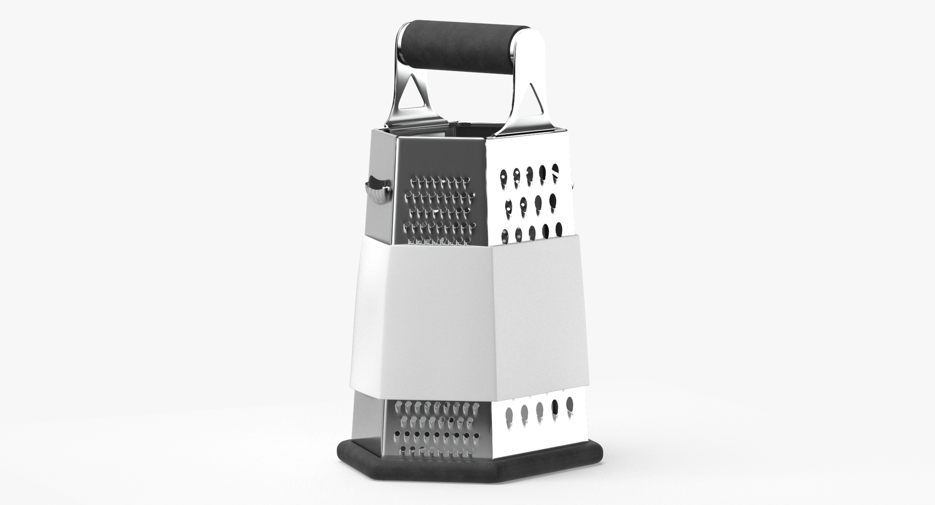 3D Box Cheese Grater Blank and Generic Label model - TurboSquid 2143582