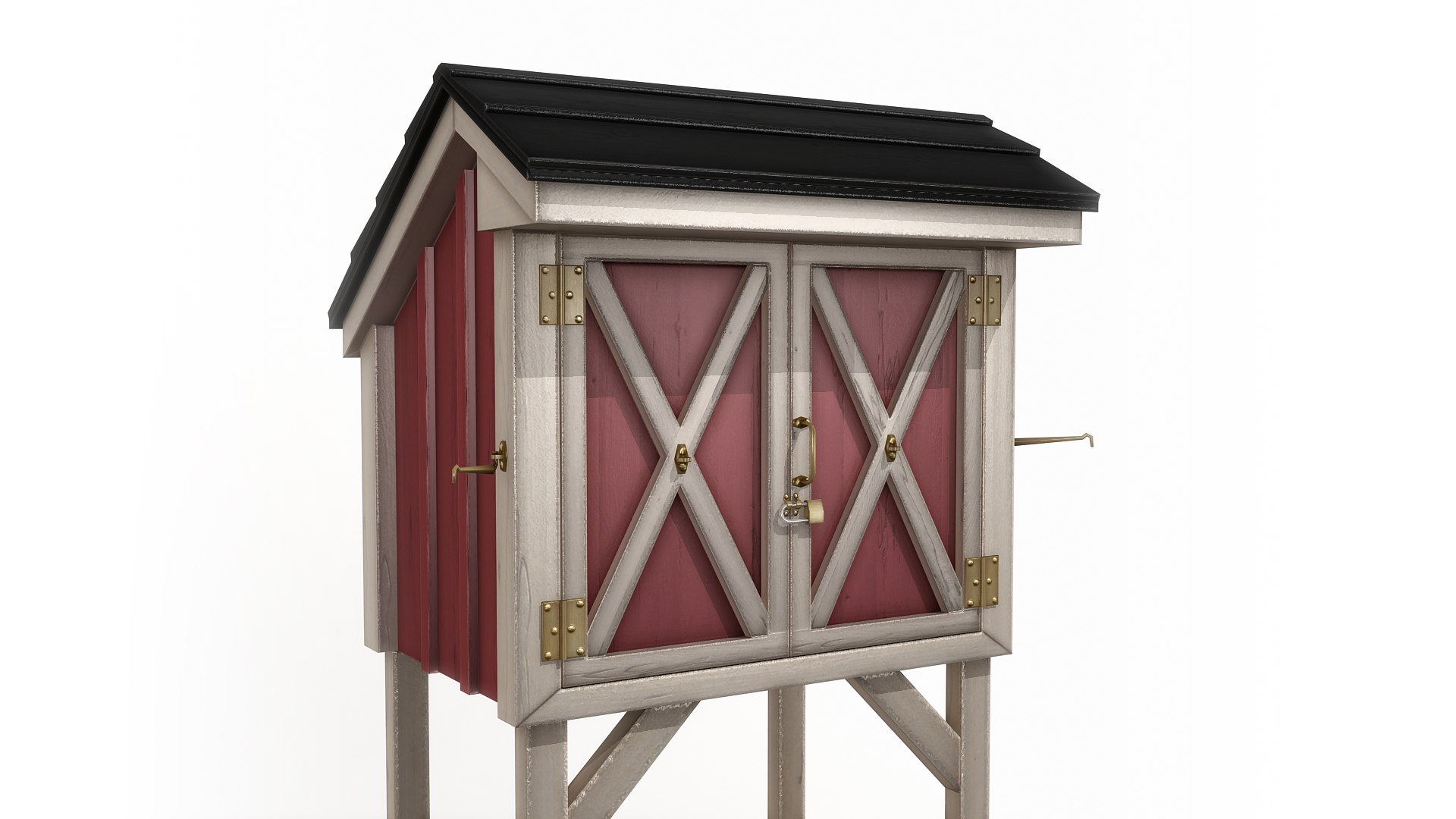 Farm Produce Stall 3 3D Model - TurboSquid 1920328