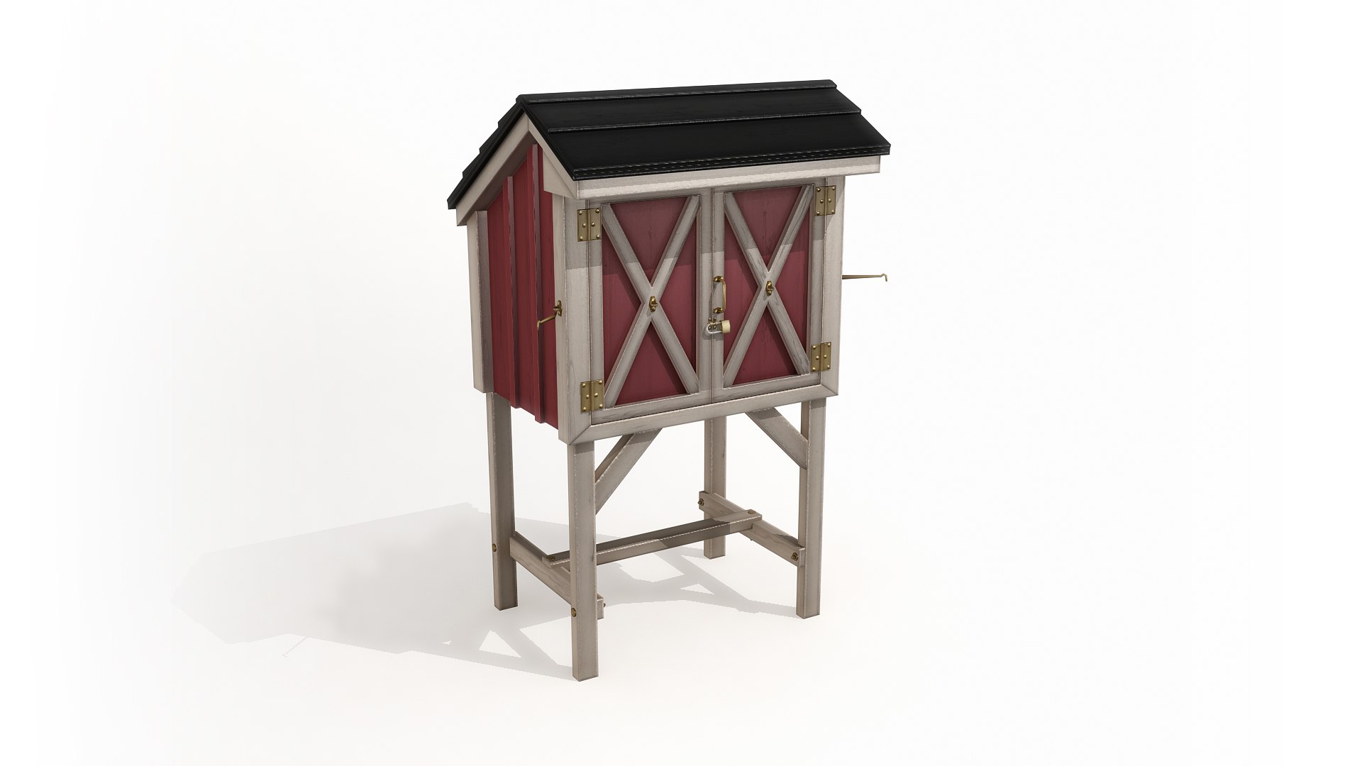 Farm Produce Stall 3 3D Model - TurboSquid 1920328