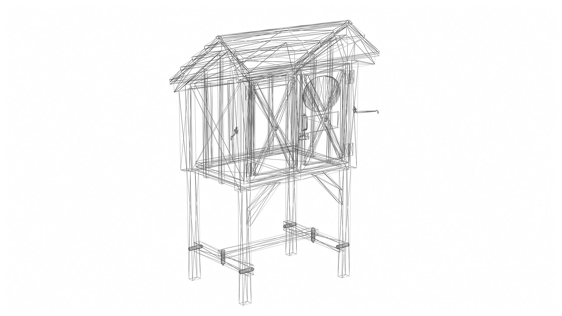 Farm Produce Stall 3 3D Model - TurboSquid 1920328