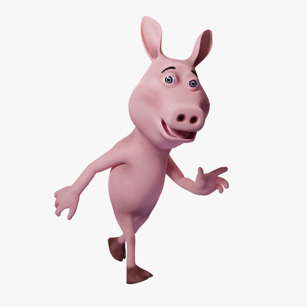 Toon Humanoid Pig 3D - TurboSquid 1774547
