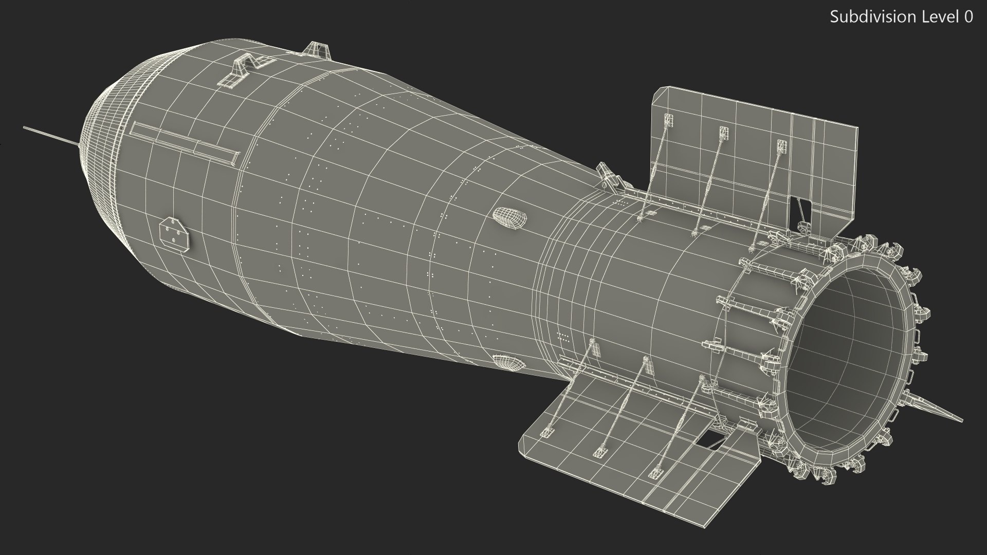 3D Soviet Thermonuclear Bomb AN602 model - TurboSquid 2065226