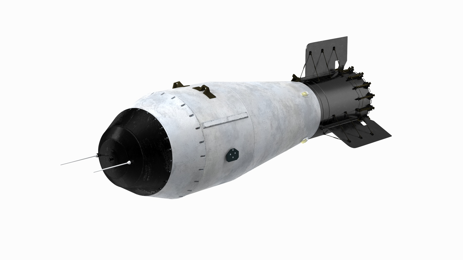 modelo 3d Soviet Thermonuclear Bomb AN602 - TurboSquid 2065226