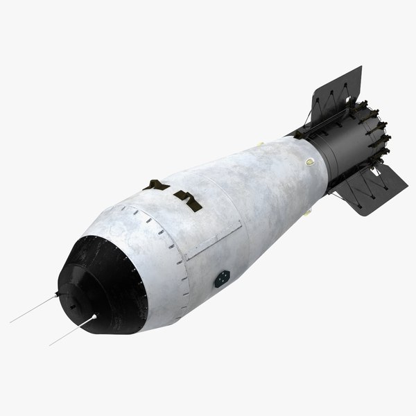modelo 3d Bomba termonuclear soviética AN602 - TurboSquid 2065226