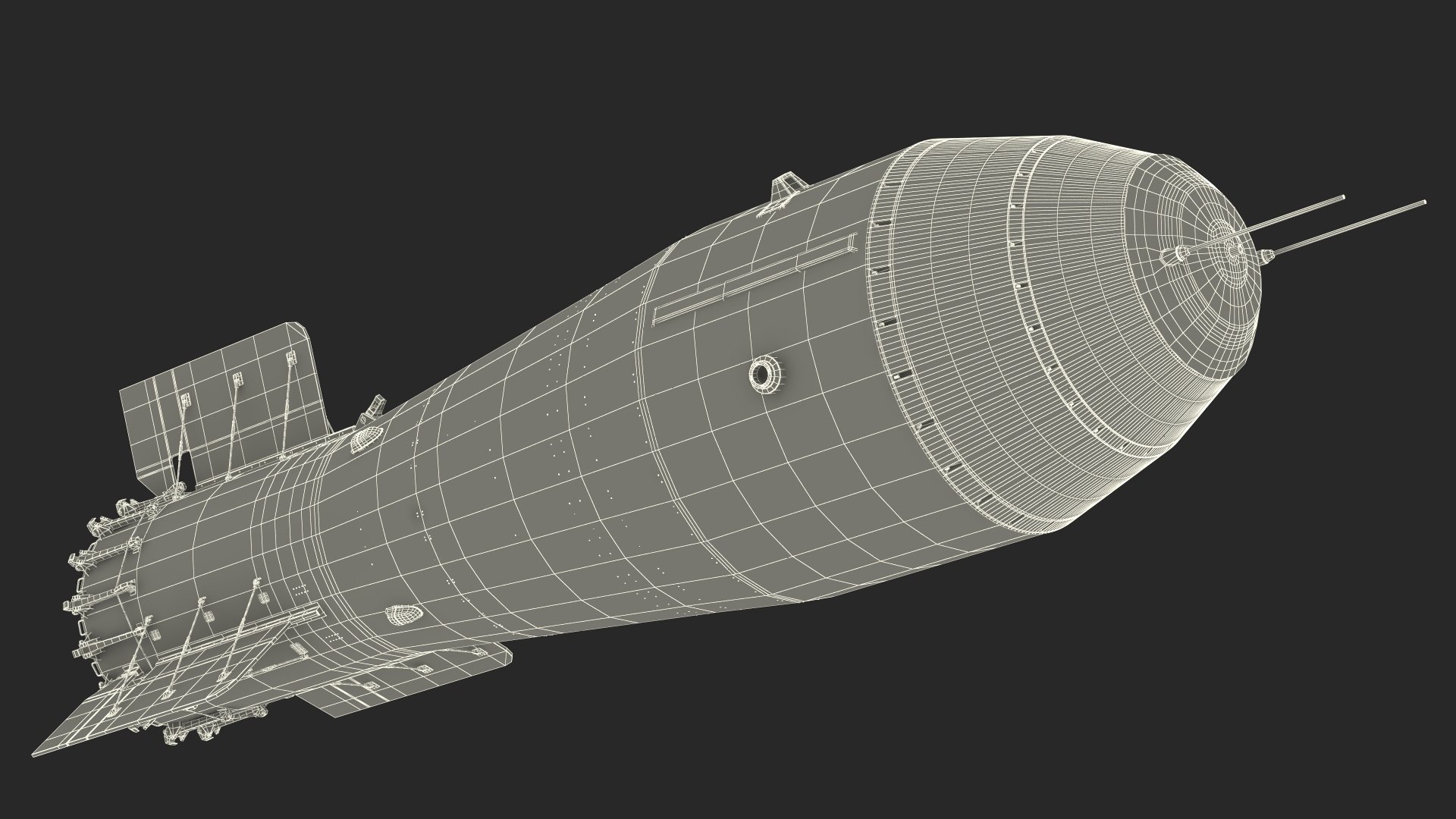 3D Soviet Thermonuclear Bomb AN602 model - TurboSquid 2065226