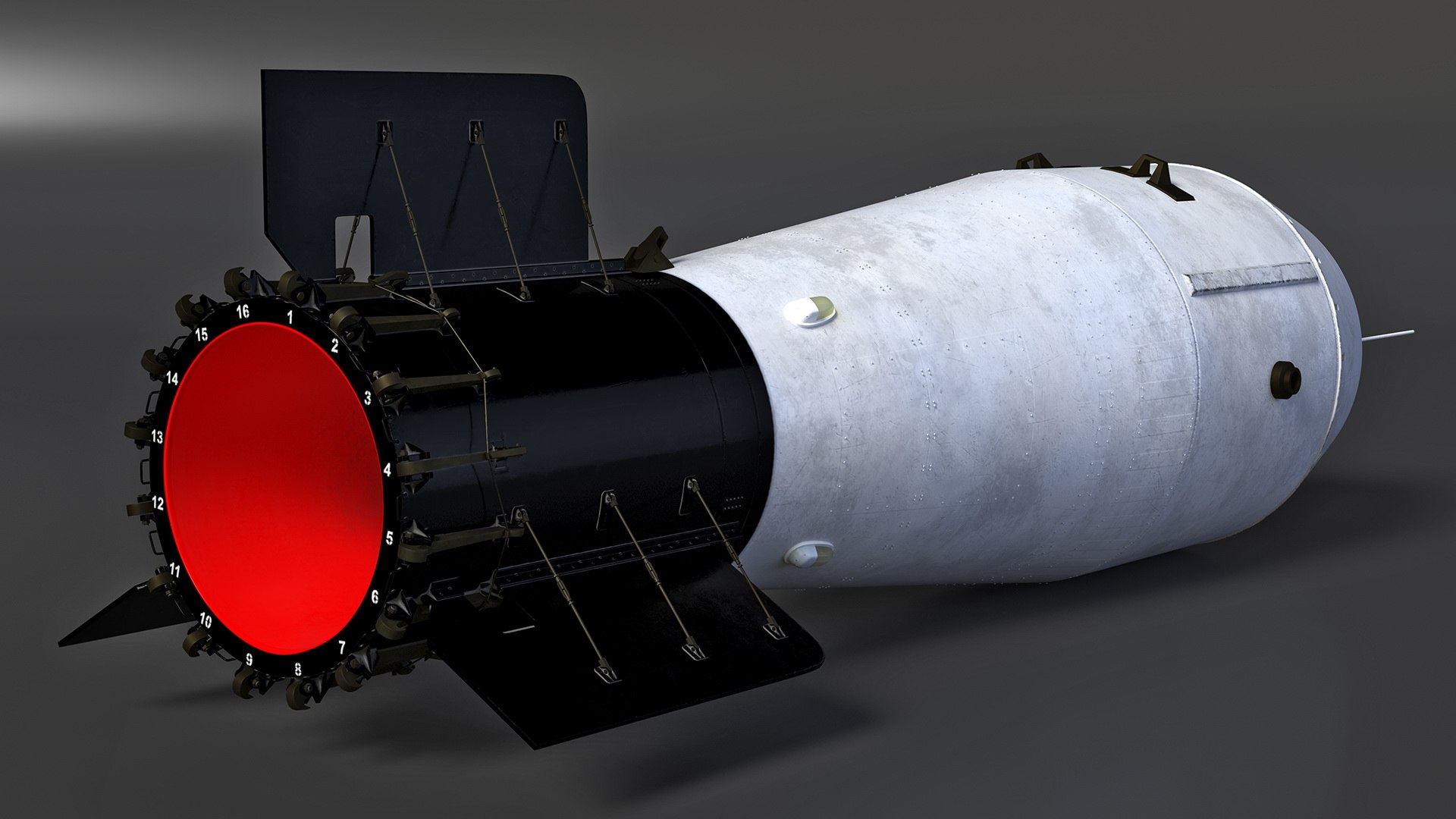3D Soviet Thermonuclear Bomb AN602 Model - TurboSquid 2065226