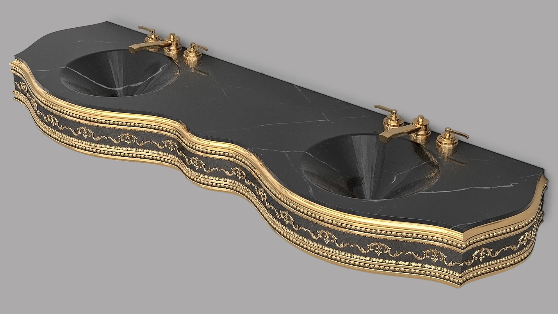Classic Wash Basin 3D Model - TurboSquid 1564923