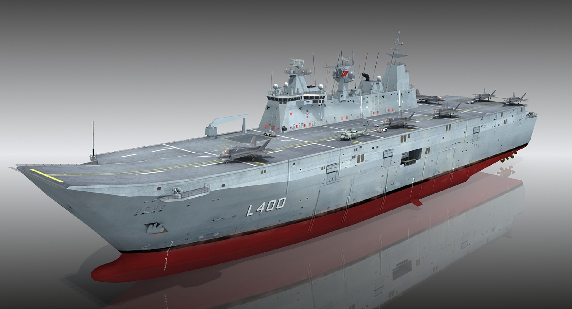3D Tcg Anadolu L400 - TurboSquid 1414772