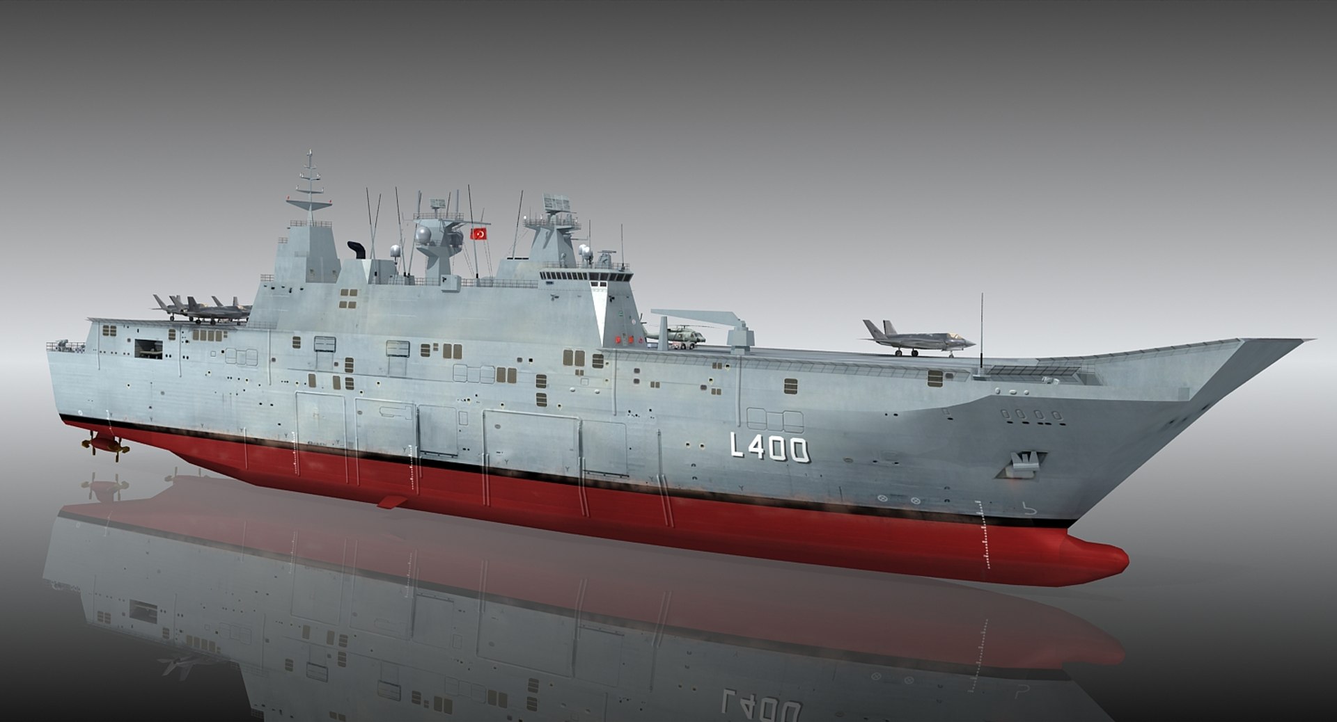 3D tcg anadolu l400 - TurboSquid 1414772