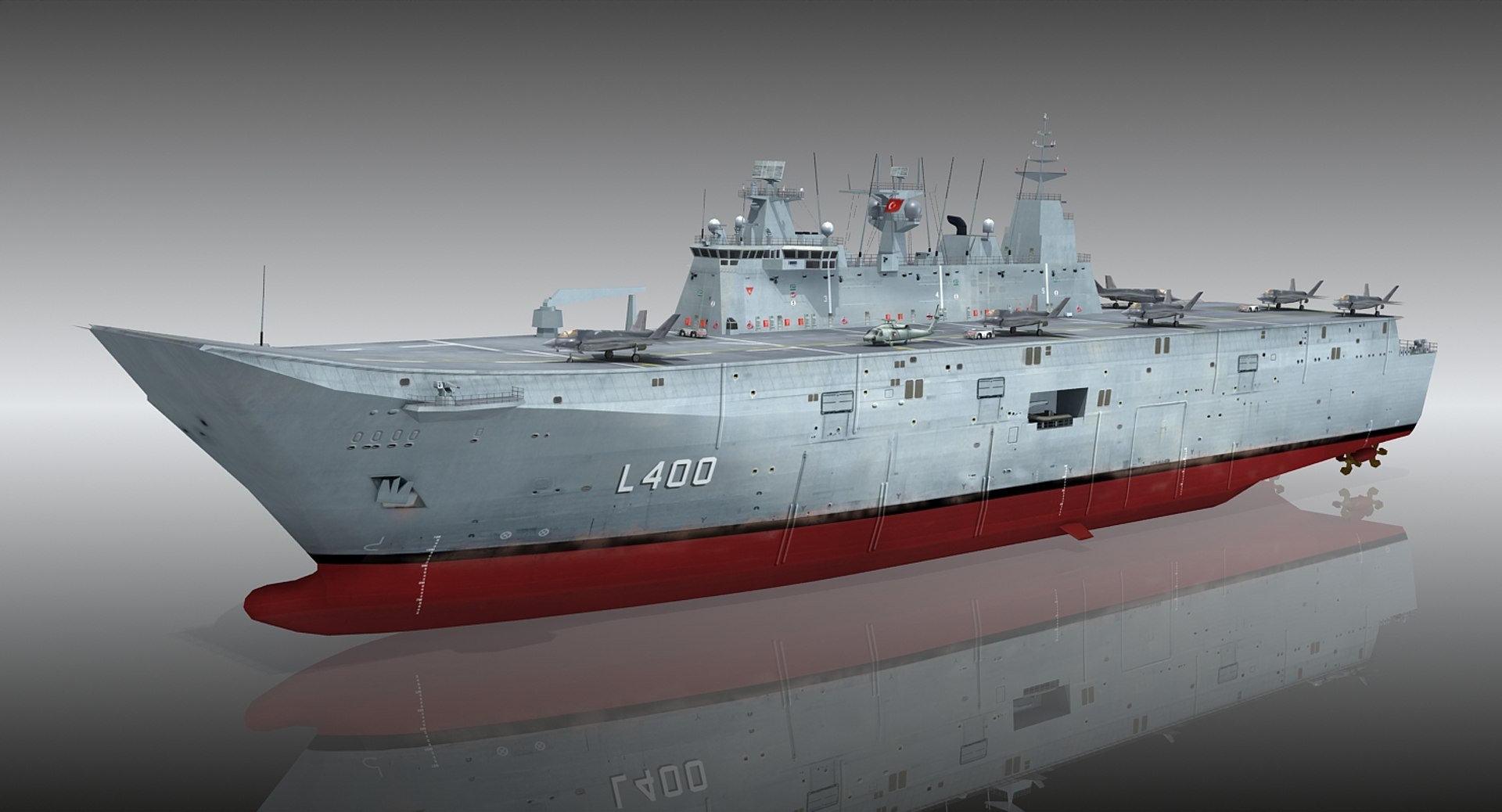 3D Tcg Anadolu L400 - TurboSquid 1414772