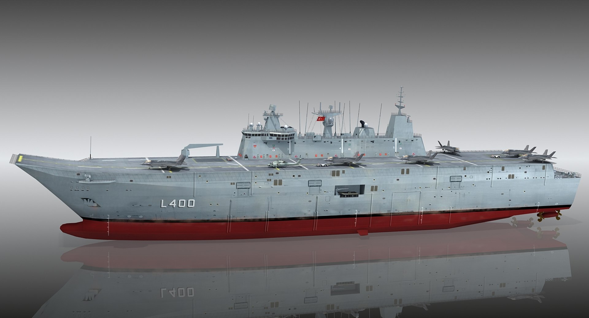 3D Tcg Anadolu L400 - TurboSquid 1414772