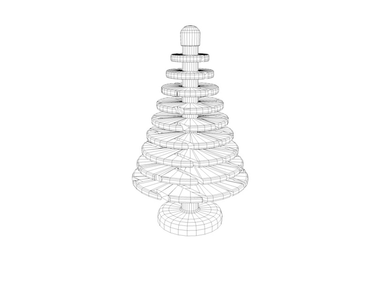 3d model lego tree