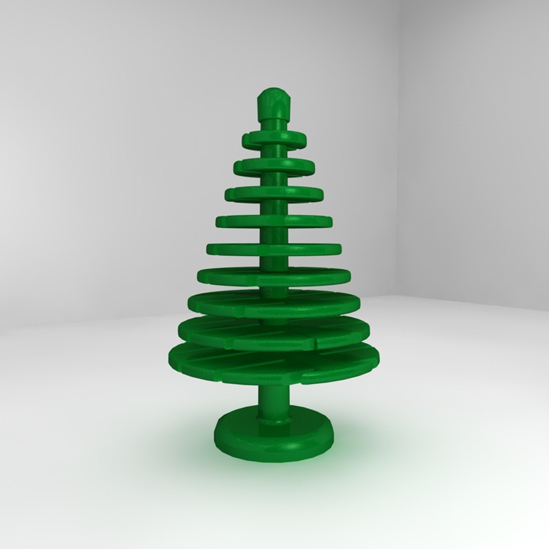3d model lego tree