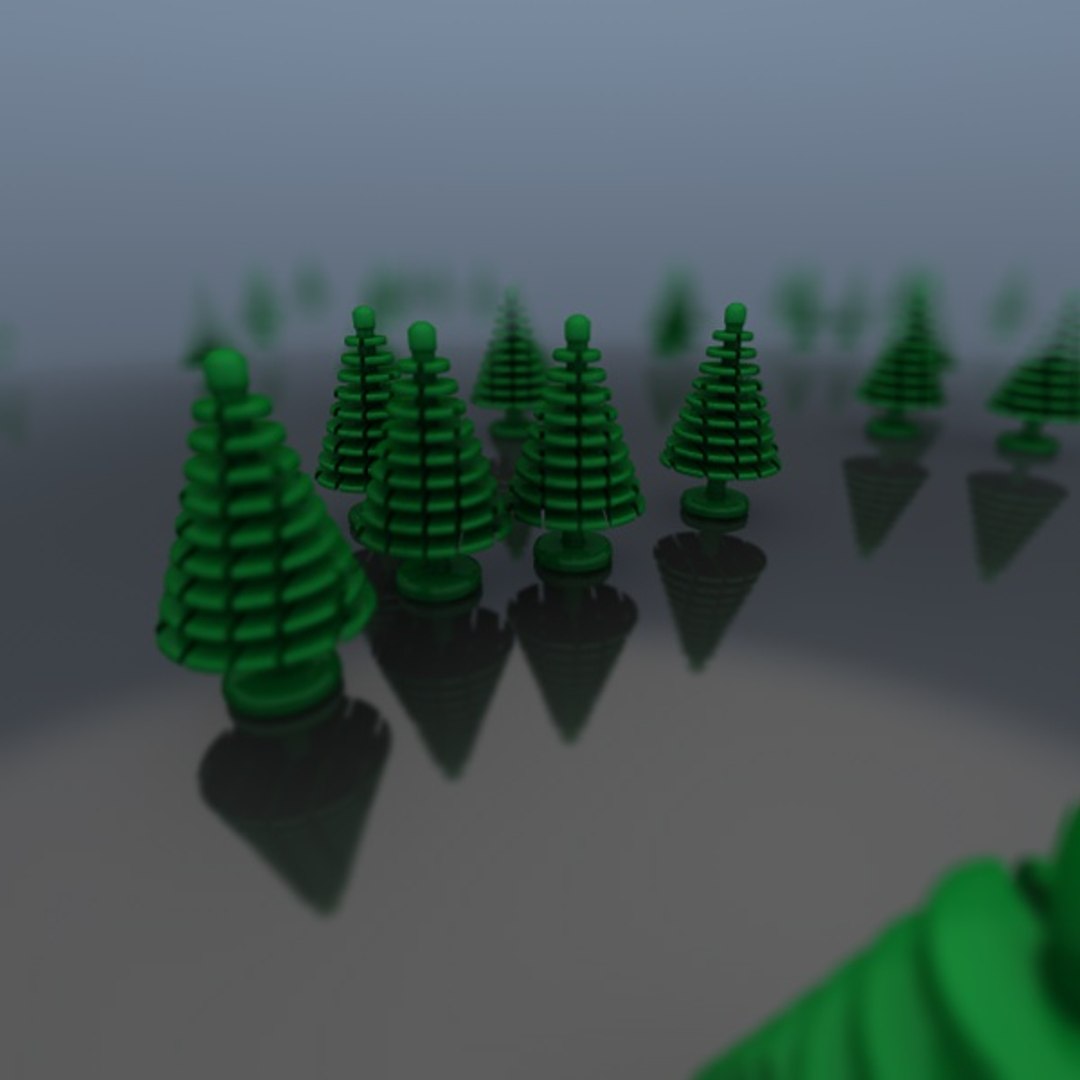 3d model lego tree