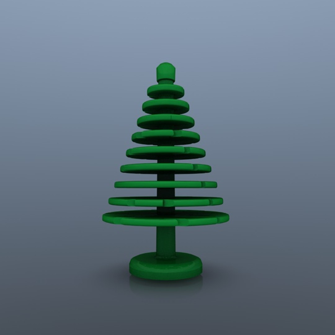 3d model lego tree