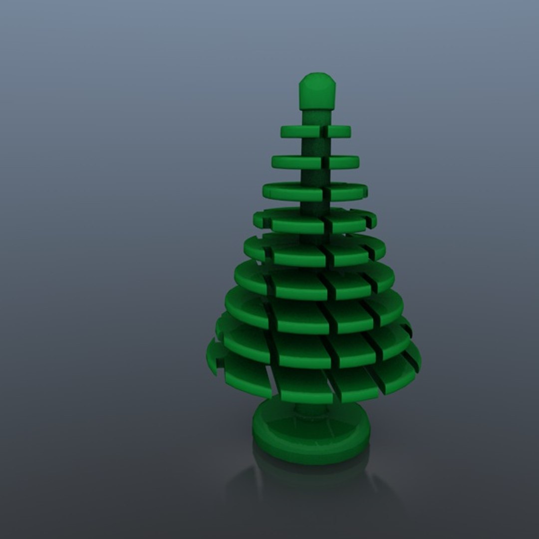 3d model lego tree