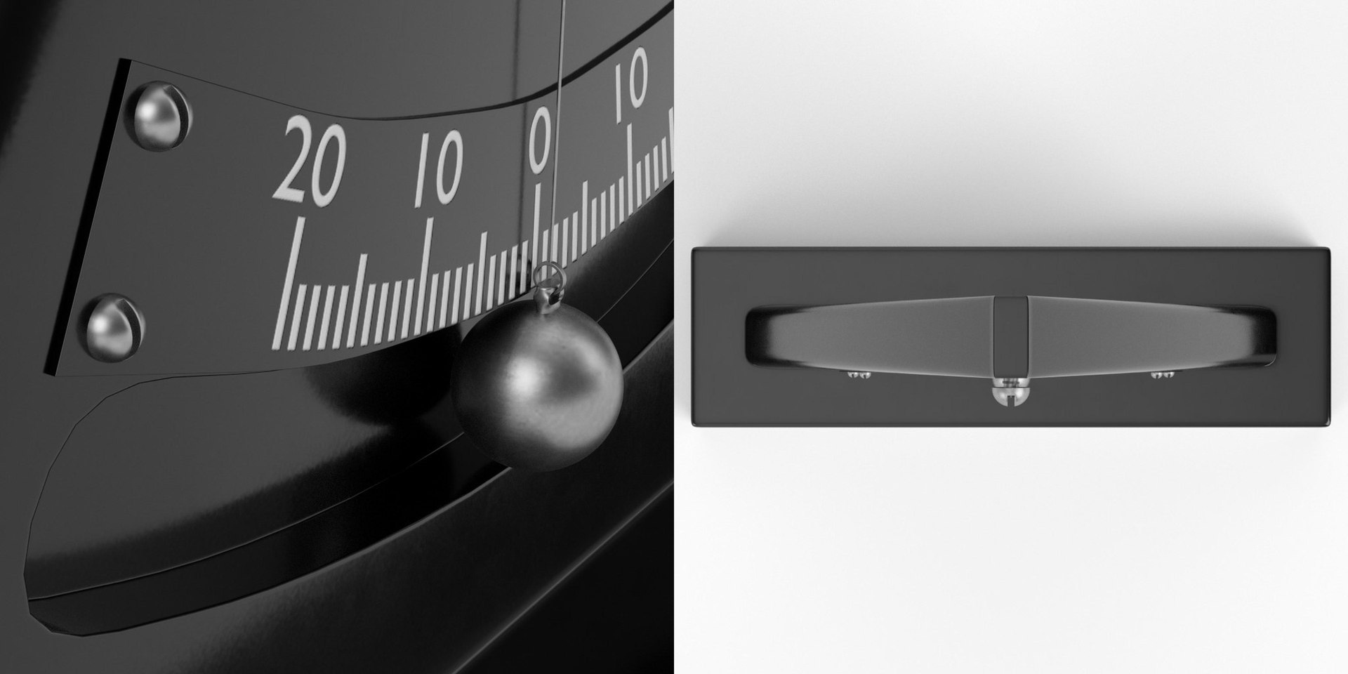 Simple Inclinometer 3D - TurboSquid 1599334