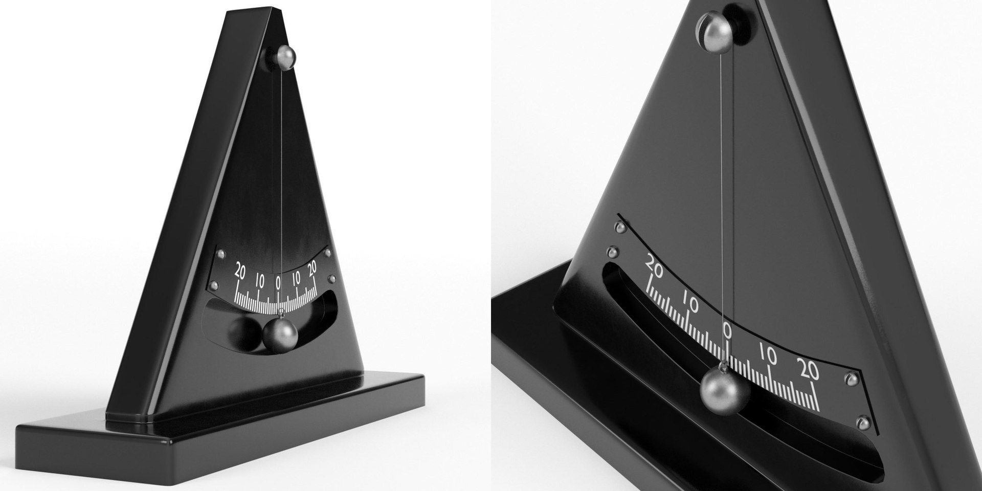 Simple Inclinometer 3D - TurboSquid 1599334