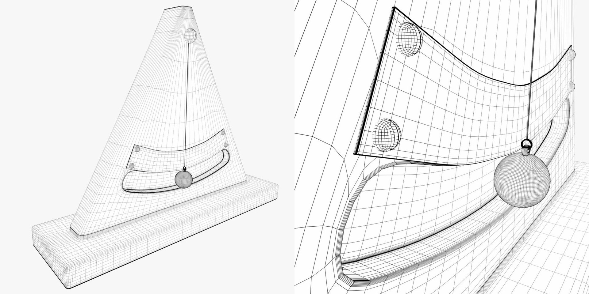 Simple Inclinometer 3D - TurboSquid 1599334