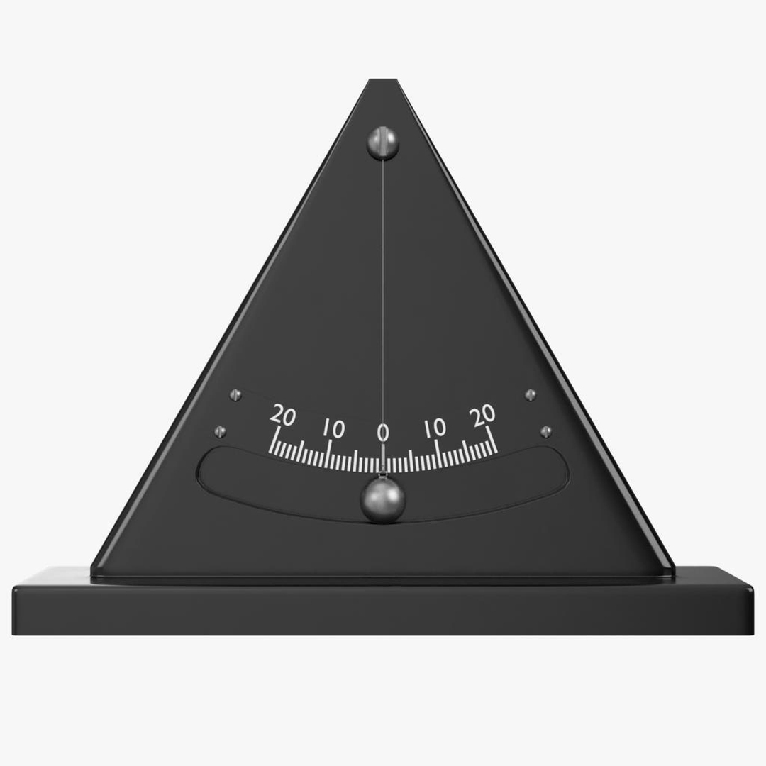 Simple Inclinometer 3D - TurboSquid 1599334