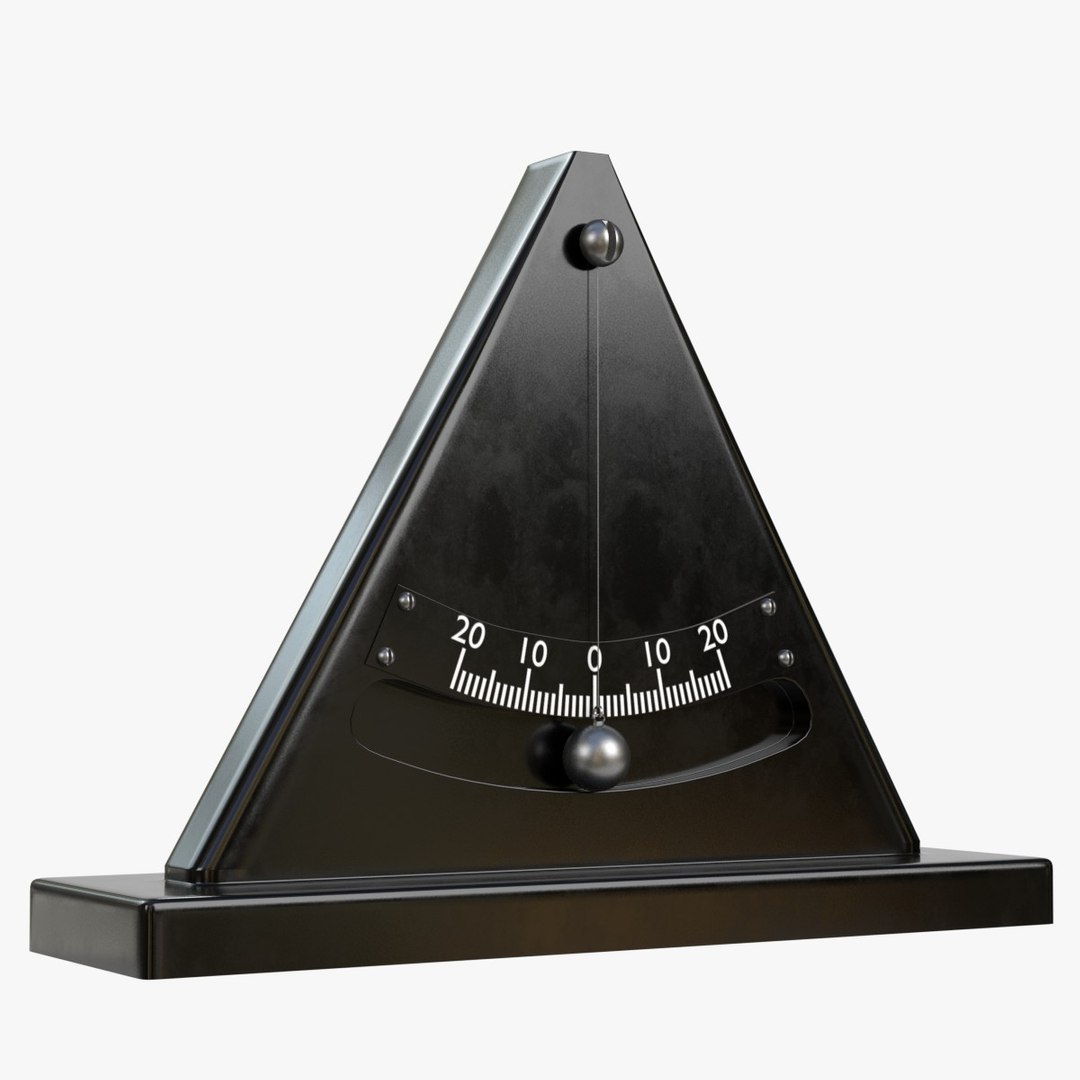 Simple Inclinometer 3D - TurboSquid 1599334