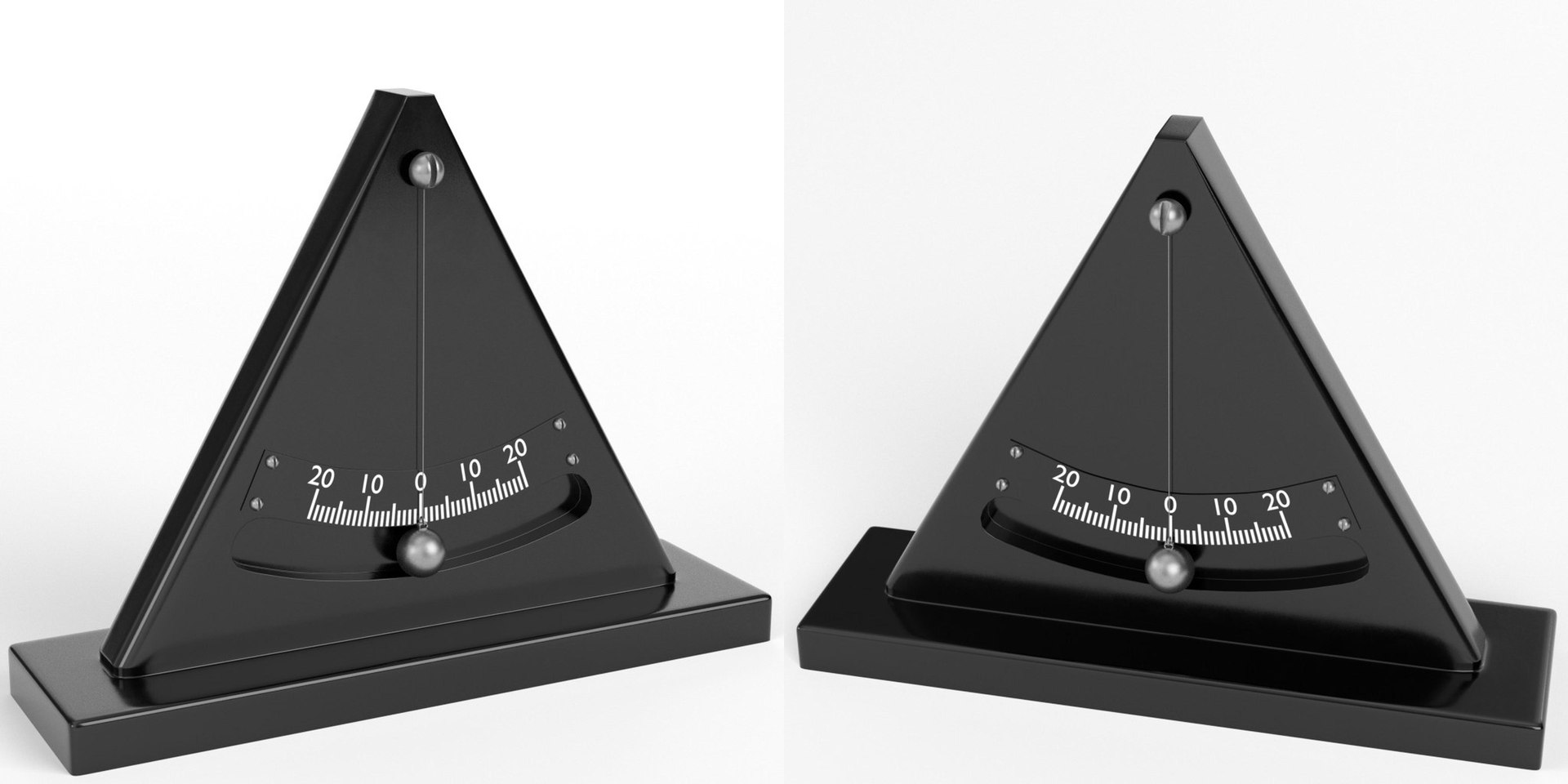 Simple Inclinometer 3D - TurboSquid 1599334