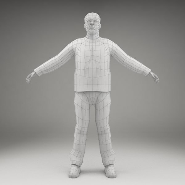 AMan0004-TP3D模型 - TurboSquid 317982