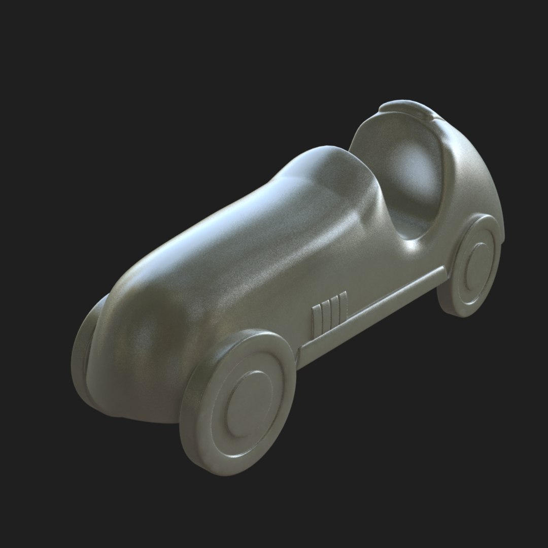3d Model Monopoly Car