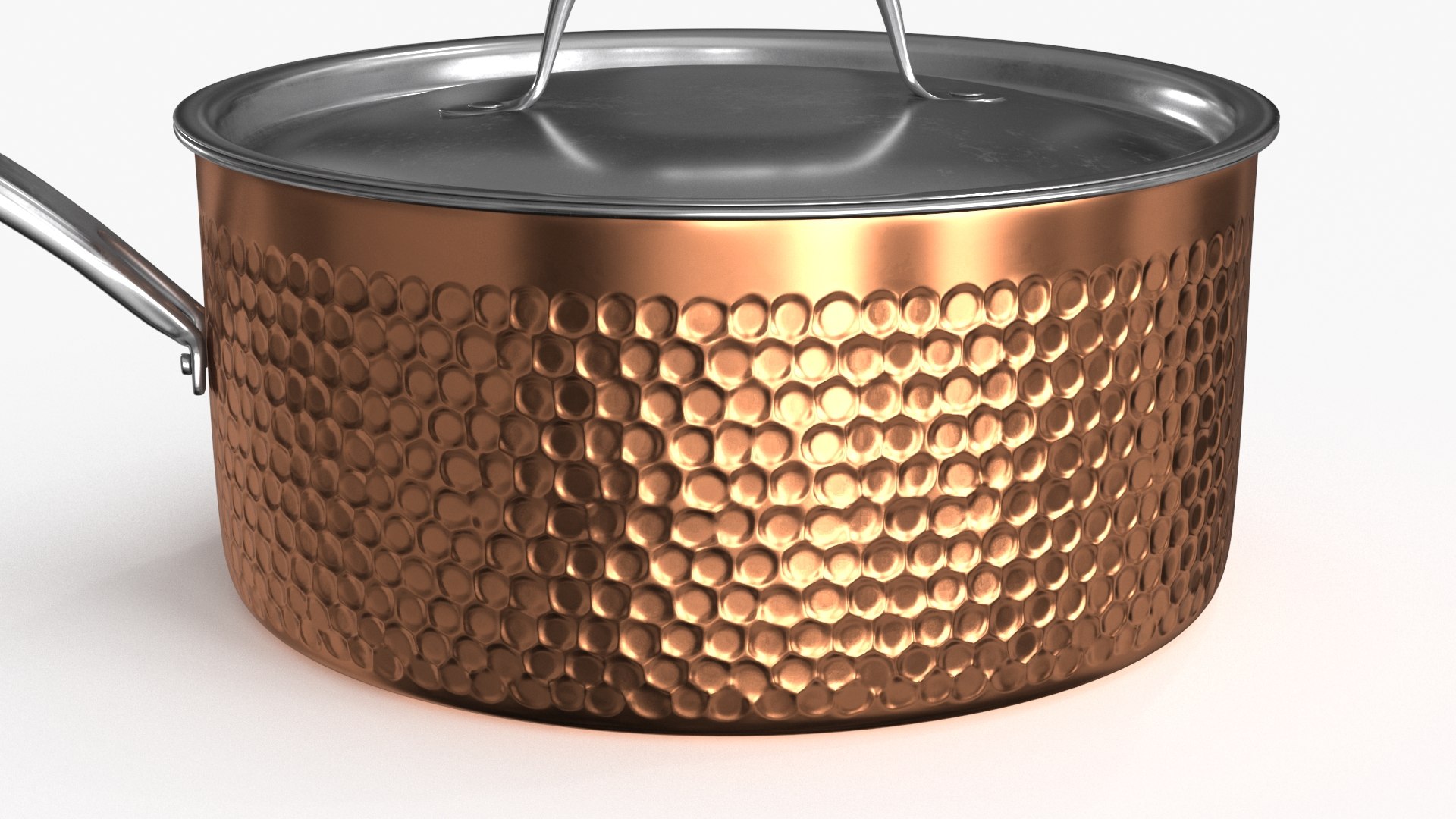 Stainless Steel Cookware Pan V3 3D Model - TurboSquid 2003045