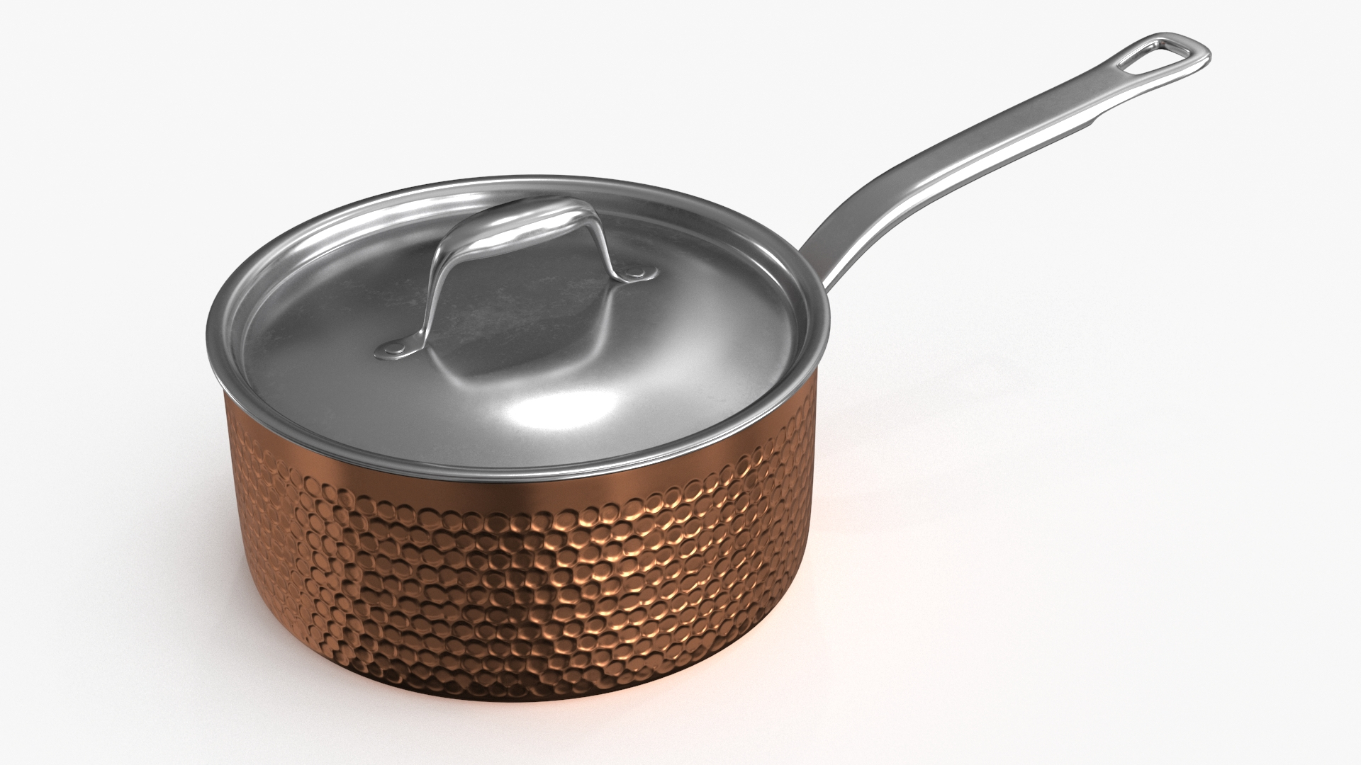 Stainless Steel Cookware Pan V3 3D Model - TurboSquid 2003045