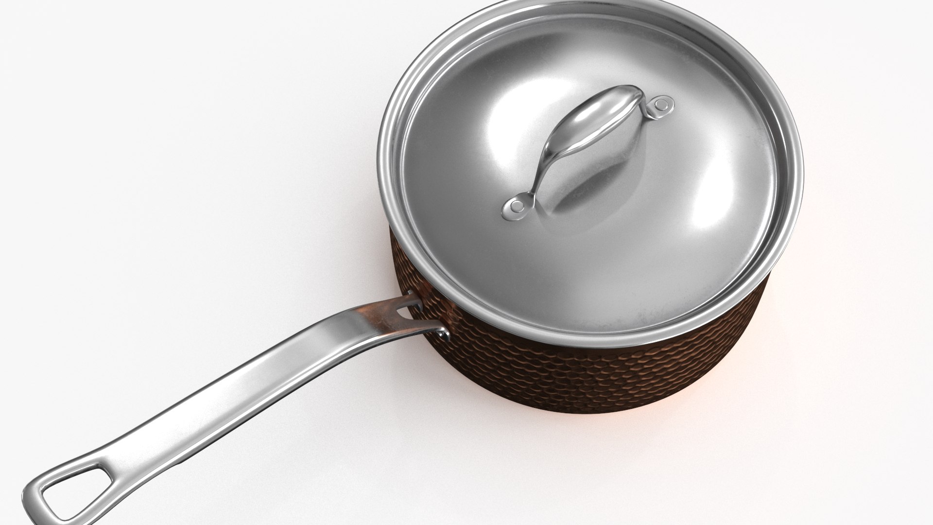 Stainless Steel Cookware Pan V3 3D Model - TurboSquid 2003045