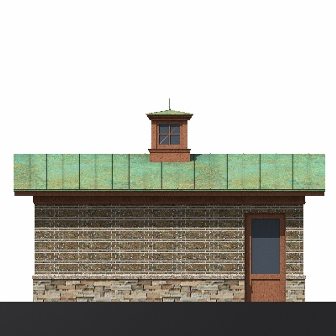 3d bath house structure