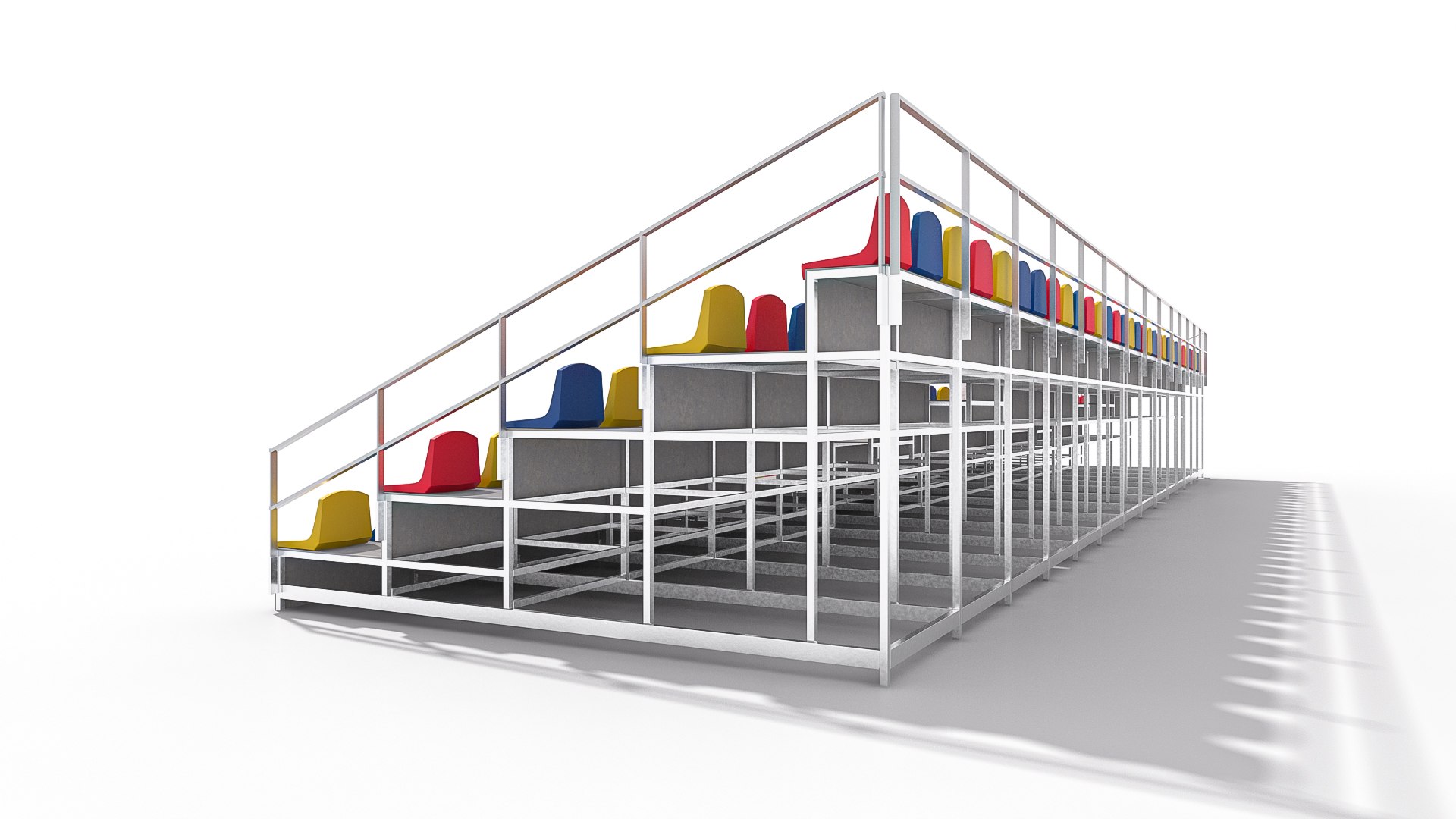 Grandstand 02 Model - TurboSquid 2117658