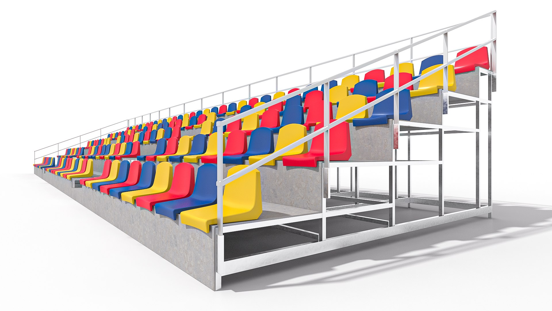 Grandstand 02 Model - TurboSquid 2117658