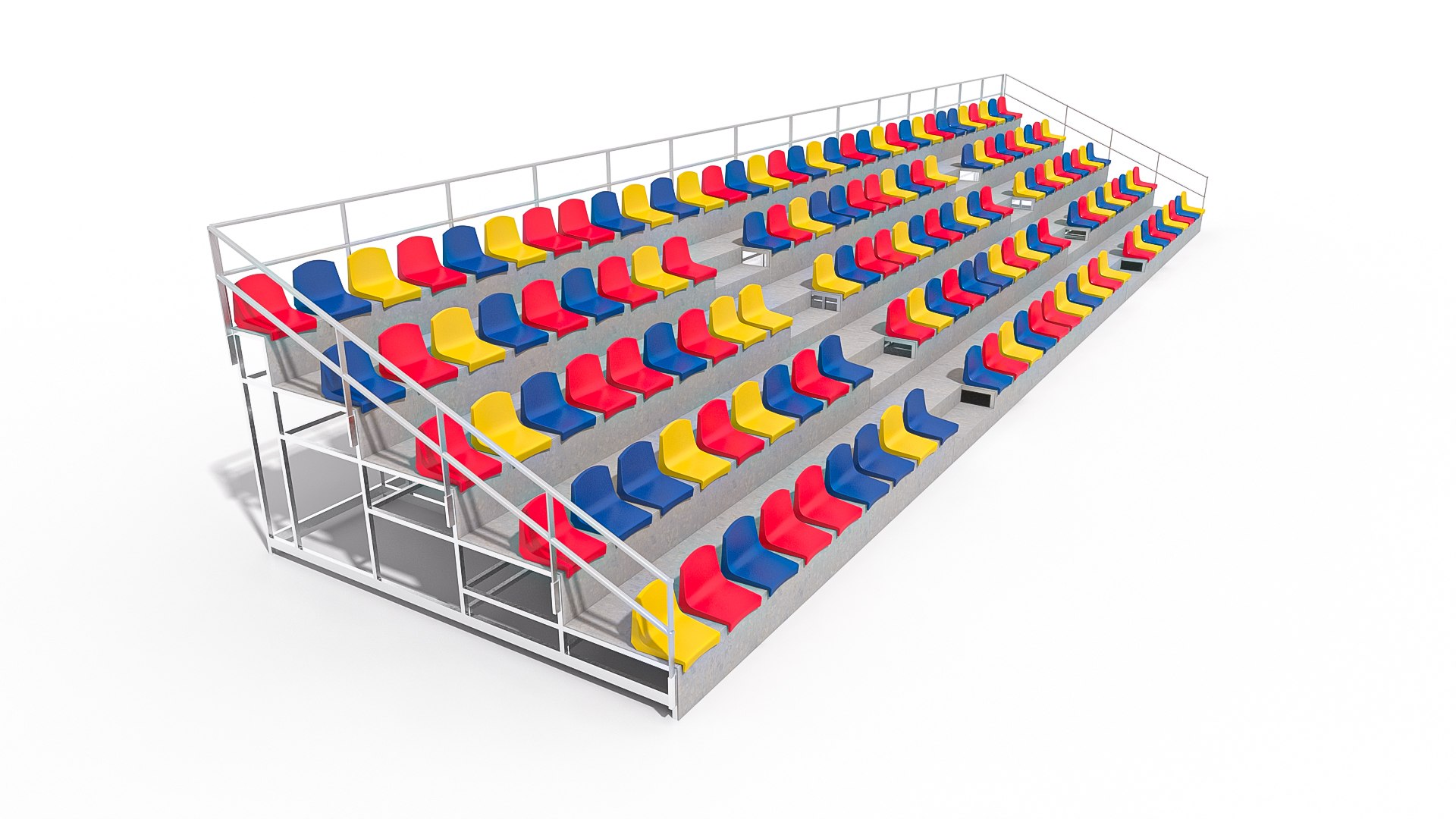 Grandstand 02 Model - TurboSquid 2117658