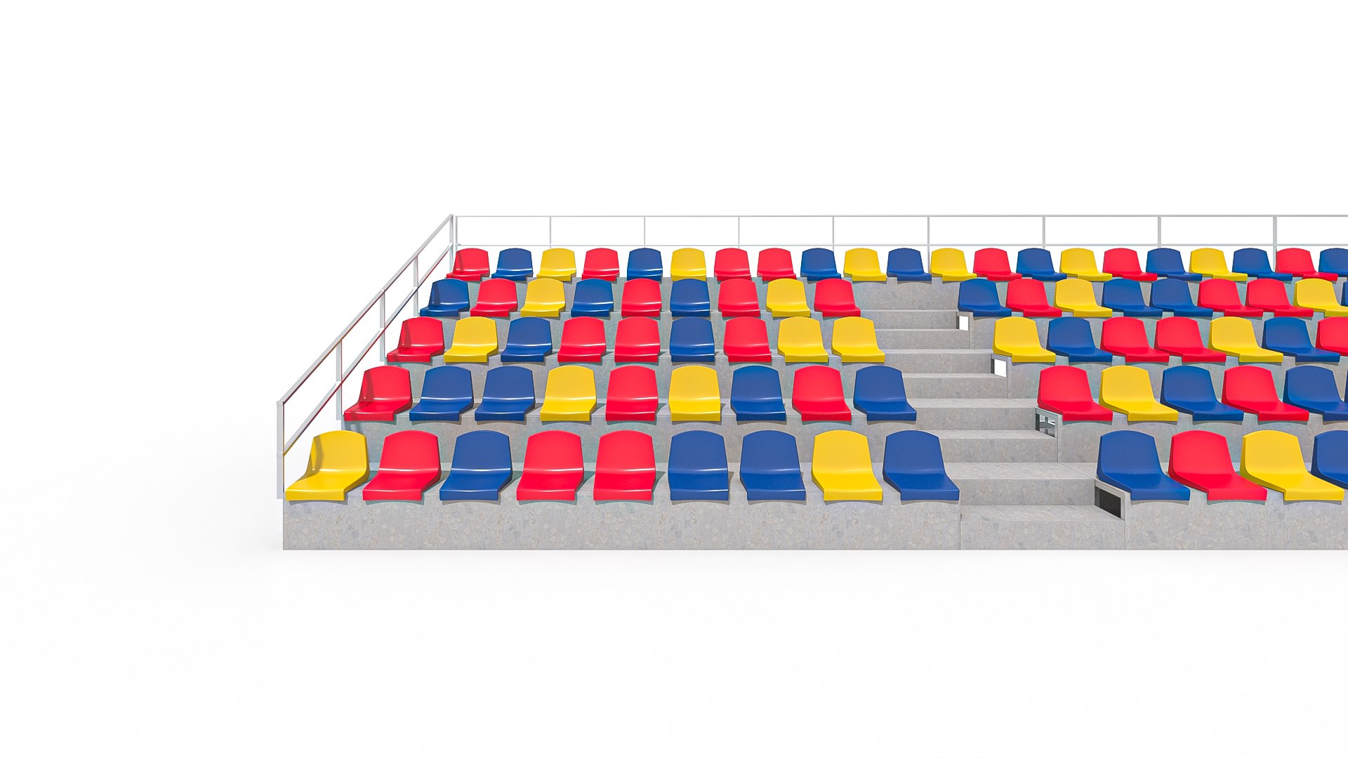 Grandstand 02 Model - TurboSquid 2117658