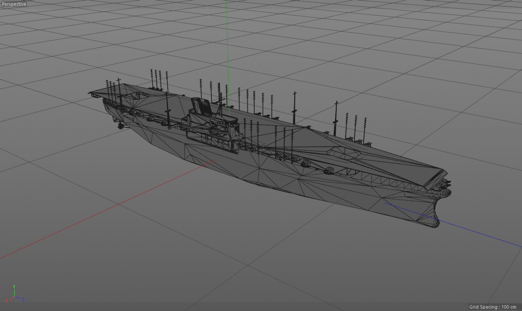 3D Shinano Japanese Aircraft Carrier - TurboSquid 1460191