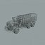 3d M923 Military Truck Transport Model