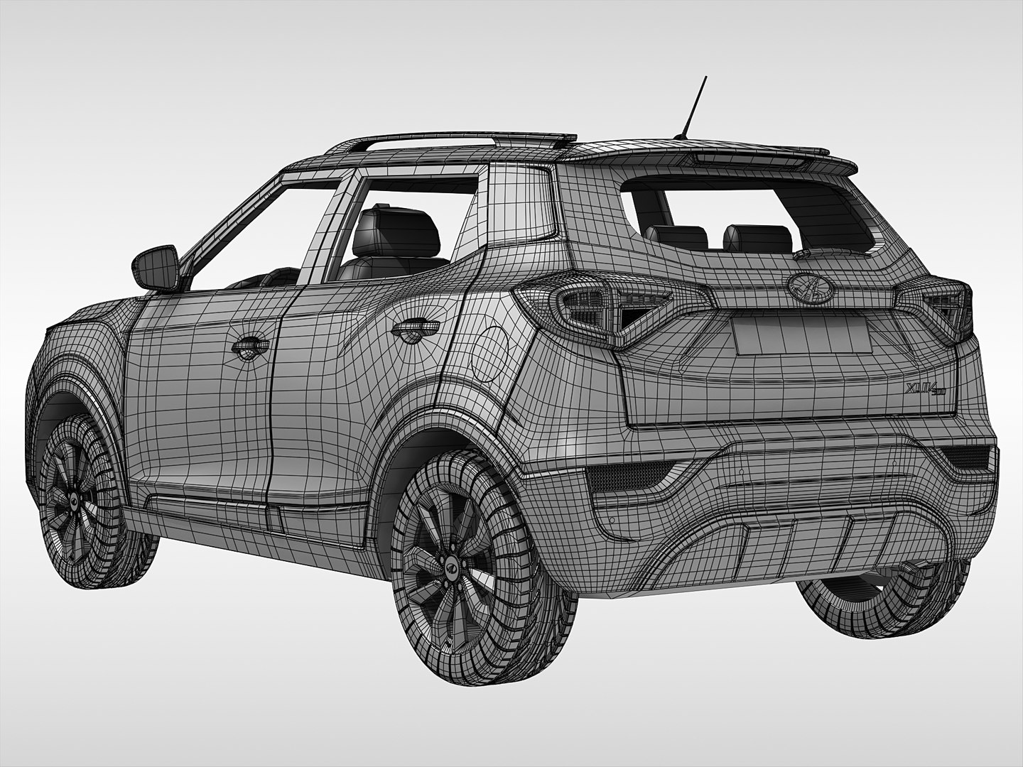 Mahindra Xuv 300 3D Model - TurboSquid 1374990